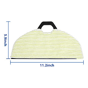 Ecleanfy AV2610WA RV2610WA Vacuum Mop Replacement Pads Compatible with Shark AV2610WA RV2610WA Robot Vacuum, Washable Reusable Replacement Microfiber Soft Pads, 4-Pack
