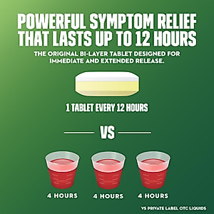 Mucinex DM 12Hr Chest Congestion & Cough Medicine For Adults, Cold And Cough Medicine for Excess Mucus Relief, 600 mg Guaifenesin & 30 mg Dextromethorphan HBr, 40 Bi-Layer Tablets