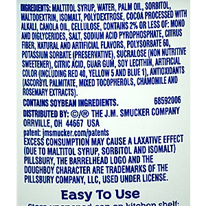 Pillsbury Moist Supreme Sugar Free Classic Yellow Premium Cake Mix, 16 Oz. And Pillsbury Creamy Supreme Sugar Free Frosting Chocolate Fudge, 15 Oz