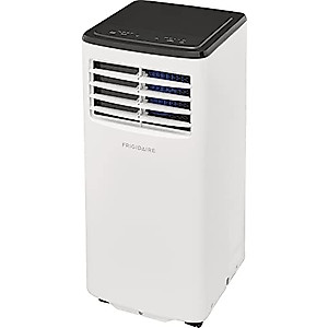Frigidaire FHPC082AC1 Portable Room Air Conditioner, 5500 BTU with a Multi-Speed Fan, Dehumidifier Mode, Easy-to-Clean Washable Filter, in White