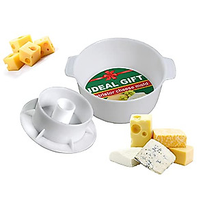 Cheesemaking Kit Cheese Mold Press Strainer Cheese With Follower Piston 1.2 L - Tofu Press Mold Cheese Making Kit Machine – Cheese Set for Press - Paneer Maker - Cheesemaking Suppliest