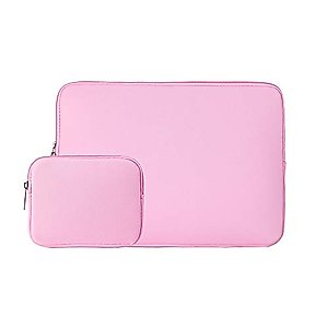 RAINYEAR 13 Inch Laptop Sleeve Case Bag with Accessories Pouch,Compatible with 2021 2022 13.6" M2 A2681, 13.3 MacBook Air Pro M1 A2337 A2338 A1932 A1989 A1706 A1708 A2159 A2179 A2251 A2289(Pink)
