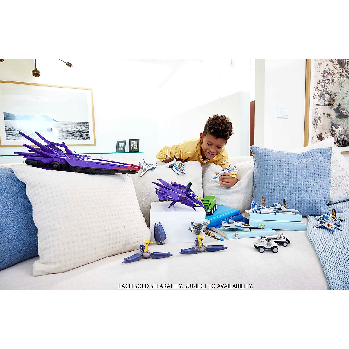 Mattel Disney and Pixar Lightyear Small Vehicles & Figures Pack, 2 All-Terrain Trucks & 3 Character Figures, Hyperspeed Series