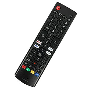 Universal Remote Control for LG-TV-Remote, Compatible with LG UHD OLED QNED 4K 8K Smart TV AKB75375604 AKB75095307 AKB76037601 AKB76037603 AKB76040302 with Disney, Netflix, Prime Video, LG Channels