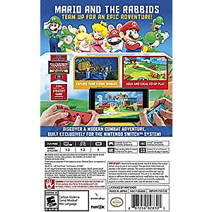 Mario + Rabbids Kingdom Battle - Nintendo Switch Standard Edition