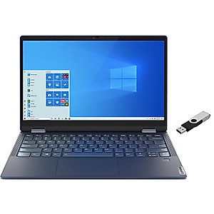 2022 LENOVO Yoga 6 2-in-1 Laptop 13.3 inch FHD Touchscreen AMD Ryzen 5 4650U Radeon Graphics 8GB DDR4 256GB NVMe SSD Win Wi-Fi 5 Windows 11 Pro Fingerprint Backlit Keyboard w/ 32GB USB