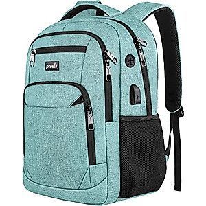 Paude School Backpack,15.6 Inch Laptop Backpack Women Bookbag Rucksack for Teen Girls,School Bags for Teens