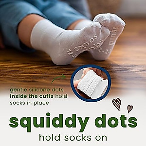 squid socks Viscose from Bamboo Socks | 0-6M, 6-12M, 12-24M, & 2T-3T | Socks that Stay On | As Seen on Shark Tank | Cloud