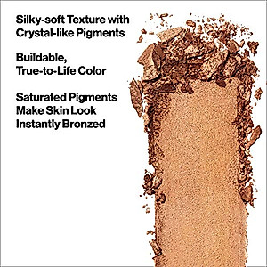Revlon Skinlights Prismatic Powder Bronzer, Translucent-to-Buildable Coverage, Sunlit Glow (110), 0.28 Oz