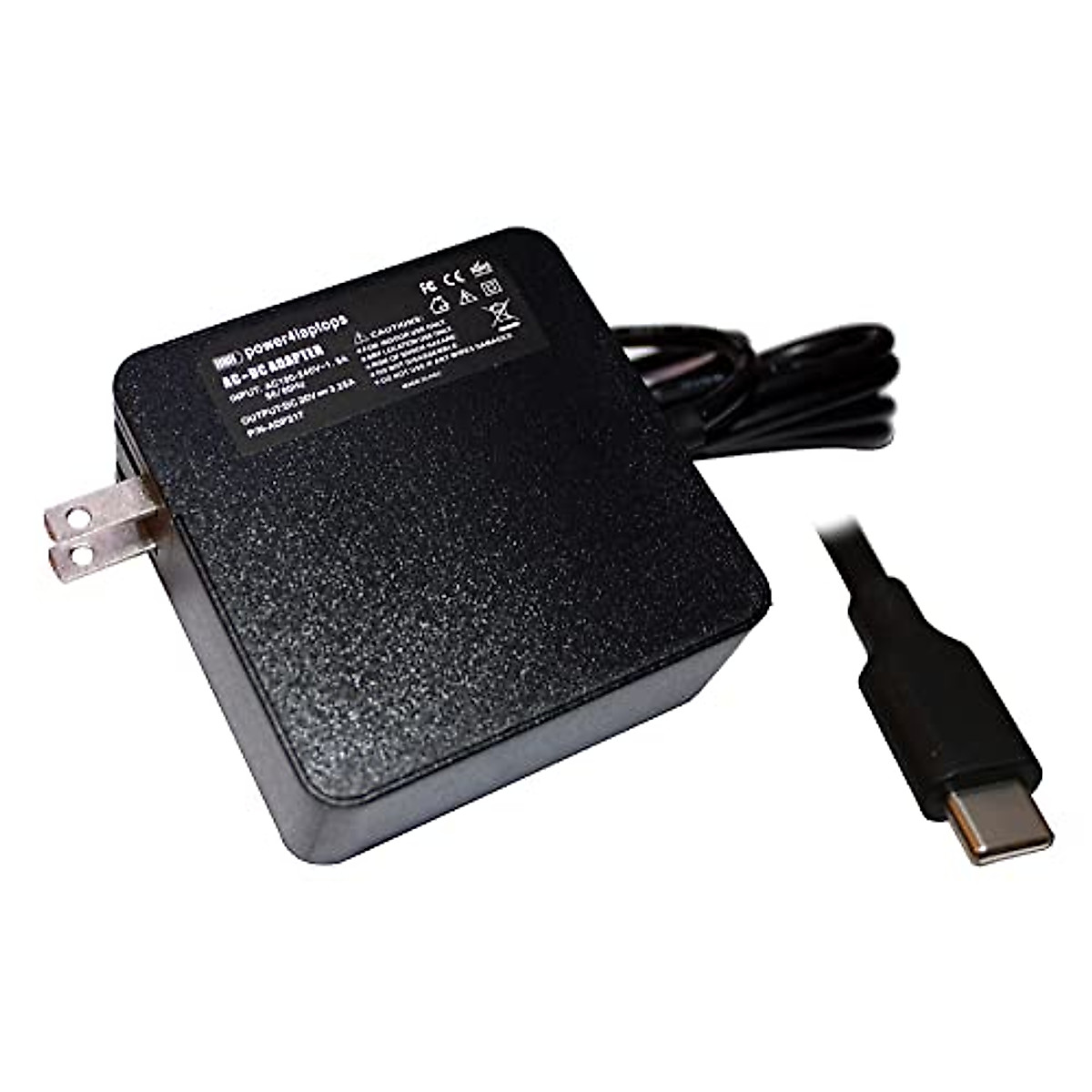 Power4Laptops AC Adapter Laptop Charger Power Supply (US Plug) Compatible with Toshiba Portege X40L-K-105