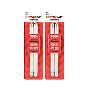 DynaTrap 32050 Replacement UV Light Bulbs for DT2000XL Insect Trap (Pack of 2, Total of 4 Bulbs)