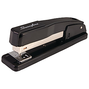 Swingline Stapler, Commercial Desktop Staplers, 20 Sheet Capacity, Portable, Durable Metal Desktop Stapler for Home Office Supplies, Classroom or Desktop Accessories, Black, 2 Pack (44401AZ)