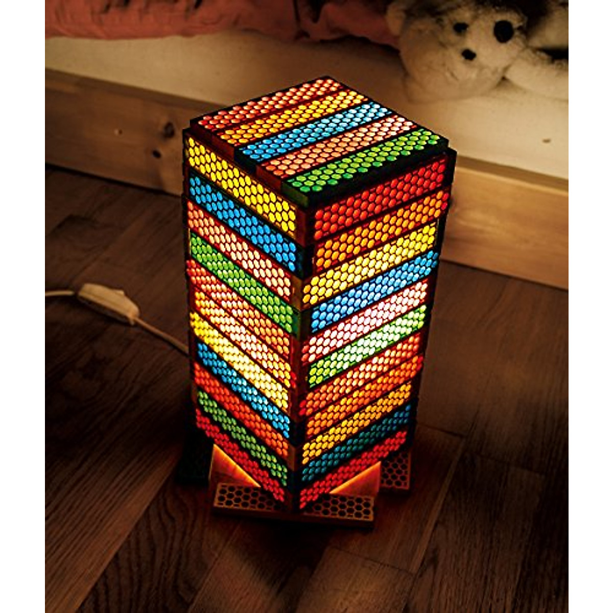 Tegu 120 Piece Perfect Blocks Building Set, Rainbow (Amazon Exclusive)