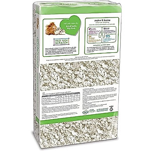 carefresh 99% Dust-Free White Natural Paper Small Pet Bedding with Odor Control, 23 L