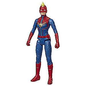 Avengers Marvel Titan Hero Series Blast Gear Captain Marvel Action Figure