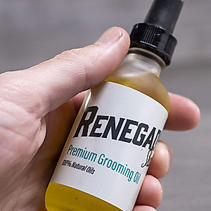 Man Crates, Beard Wrangler Mini Crate - Includes Beard Shampoo, Beard Balm, Grooming Oil, Beard Brush - 100% Natural Oils - Unique Gift for Men