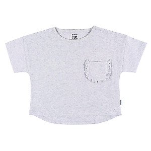 Gerber Baby Girls' Toddler 3-Pack Short Sleeve Tees, Yellow Lemons, 18 Months