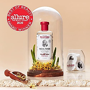 THAYERS Alcohol-Free, Hydrating Rose Petal Witch Hazel Toner with Aloe Vera, 12 Oz (Pack of 3)