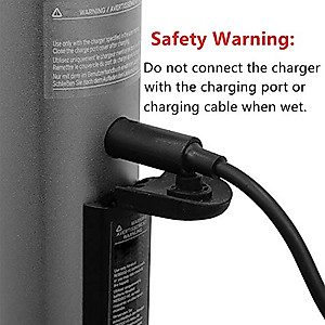 Segway-Ninebot Segway Ninebot Battery Charger for ES2/ES4/E22/ES1L Electric Kick Scooter, 42V 1.7A Power Supply Cord, Multiple Security Protection, UL& CE Certified, Black