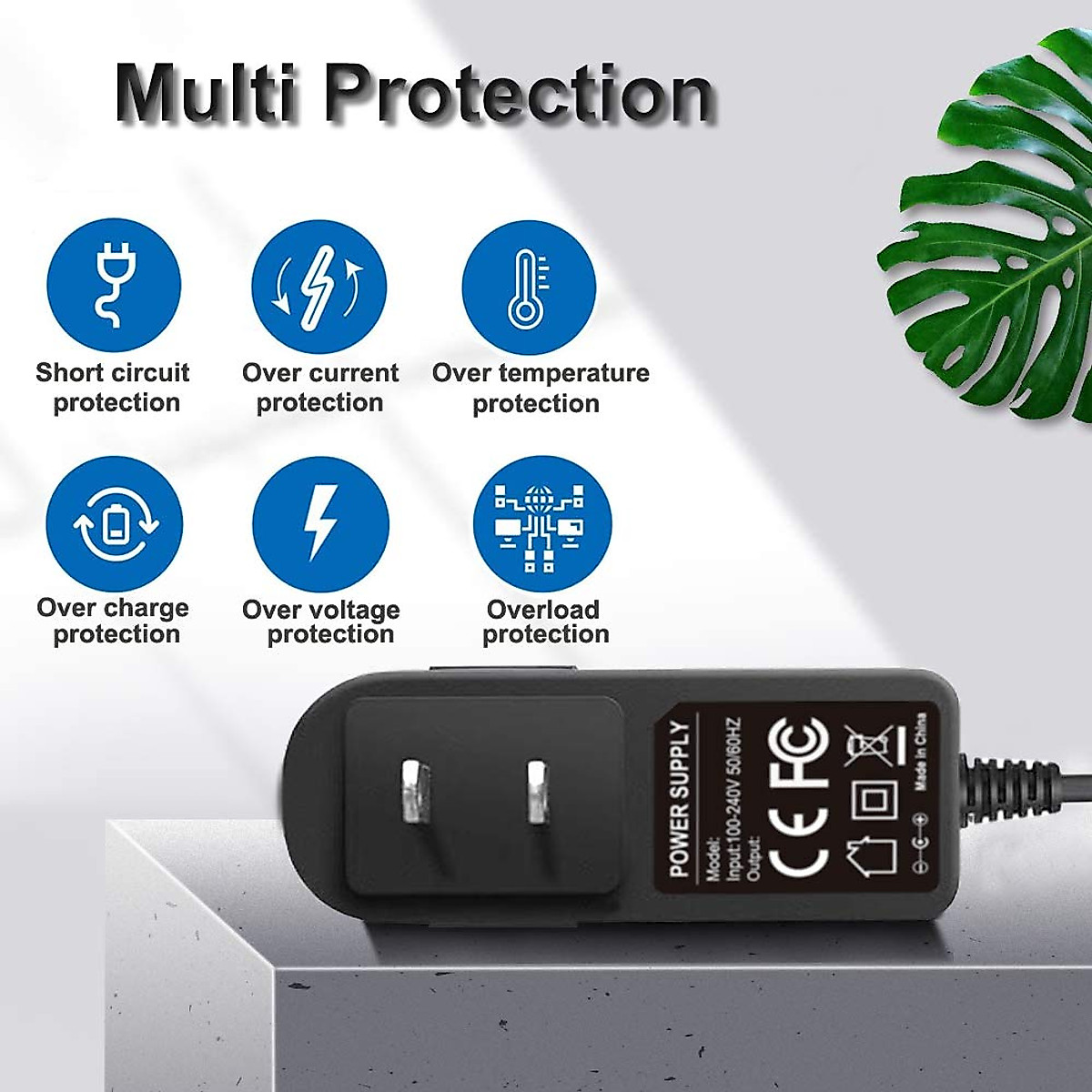 Charger Replacement for Wahl Magic Clip Cordless Clipper Trimmer, 4V Charger Cord Compatible with Wahl Clipper 8148/8418/8504/8504-400/8164/8509/8591/8591-016/1919 100 Electric Cordless Clipper