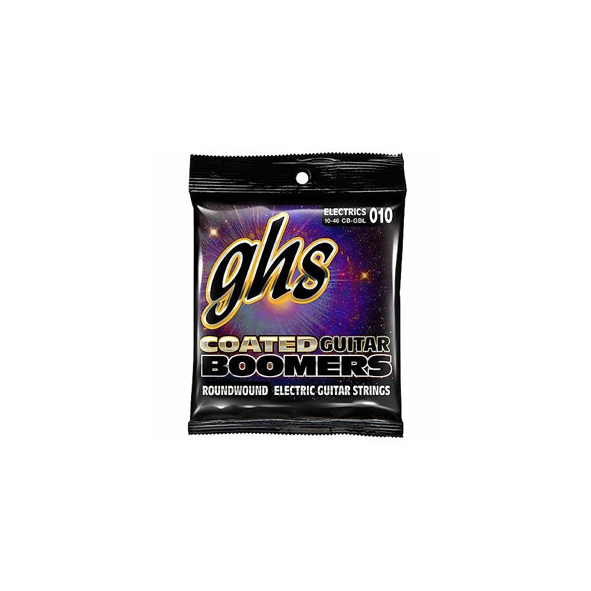 GHS Strings CB-GBTNT Coated Boomers Nickel Plated Electric Guitar Strings, Custom