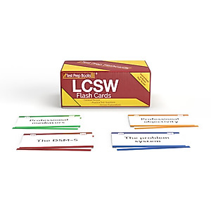 LCSW Study Cards 2025-2026: ASWB Clinical Exam Prep for The Licensed Clinical Social Work Exam [Full Color Cards]