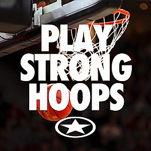 Play Strong Basketball Thank You Note Cards 12-Pack (4.25"x5.5") Illustrated Sports Powercard Note Card Set 12-Pack Perfect for Basketball Players, Coaches, Fans and Fanatics - They'll Love 'Em!