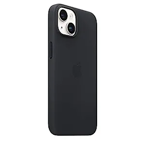 Apple iPhone 14 Leather Case with MagSafe - Midnight
