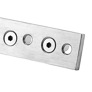 Haofy Door Bottom, Household Barn Door Floor, Floor Roller Hardware Fittings for Sliding Barn Door