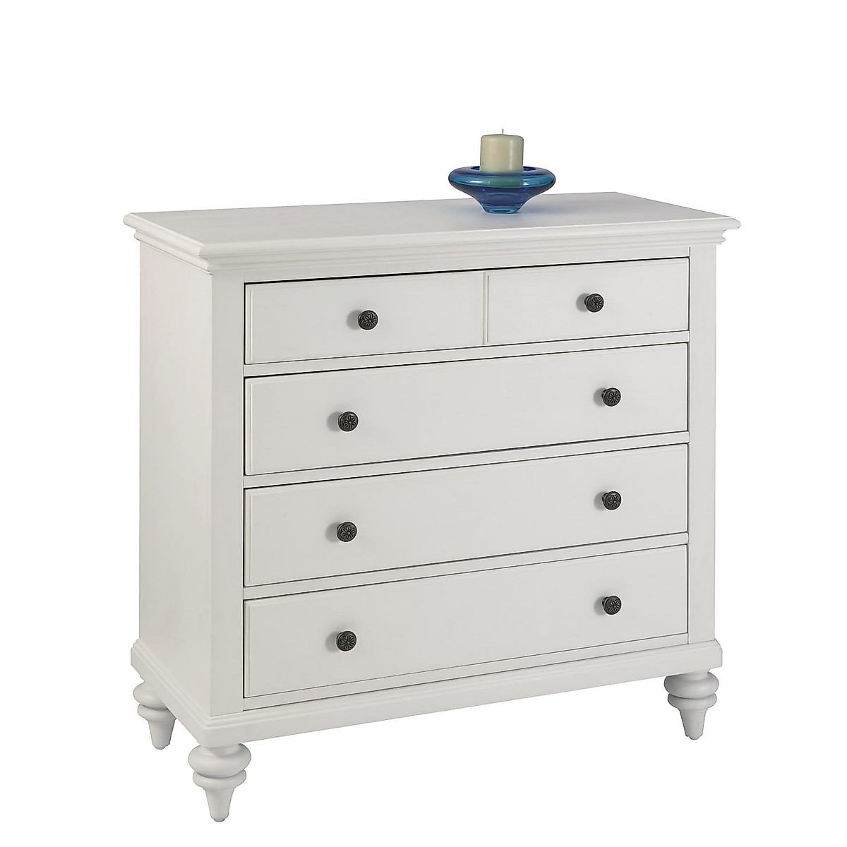 Homestyles Bermuda Chest, Off-White