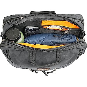 Mystery Ranch 3 Way Briefcase - Carry as Tote, Backpack and Shoulder Bag, Black, 18L