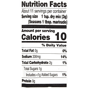 McCormick Grill Mates Brown Sugar Bourbon Marinade Mix, 1.25 oz (Pack of 12)