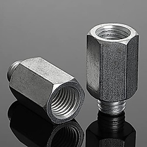 dophee Steel Thread Drill Adapter, Polishing Pads Backer Plate Polisher, Angle Grinder Attachments Adapter 5/8" 11 Male to M14 Female