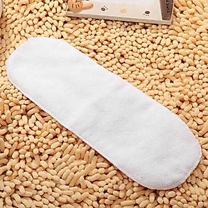 Ohbabyka Reusable Washable Baby Boys/Girls Pocket Cloth Diapers with 1pc Insert (Penguin+1 Insert)