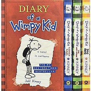 Diary of a Wimpy Kid Box of Books 1-4