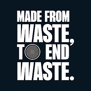 Circular & Co Stainless Steel Coffee Cup - 12oz - Insulated Reusable Travel Mug - Made from Recycled Stainless Steel - 100% Leakproof Coffee Mug - Fully Lockable - Insulated for 6 Hours