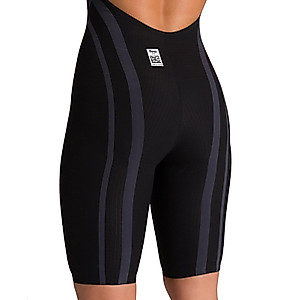 ARENA Women's Standard Powerskin Carbon Core FX Open Back Racing Swimsuit, Black/Gold, 26