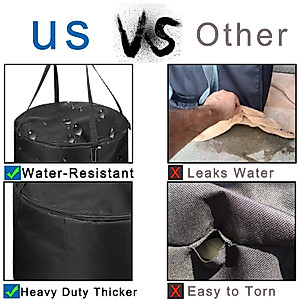 Carrying Bag for Outland Firebowl 823 Outdoor Portable Propane Fire Pit Carrying Bag for Firebowl 870 Water-Resistant 19 Inch Gas Fire Pit Carry Bag for Outland Fire Bowl 893