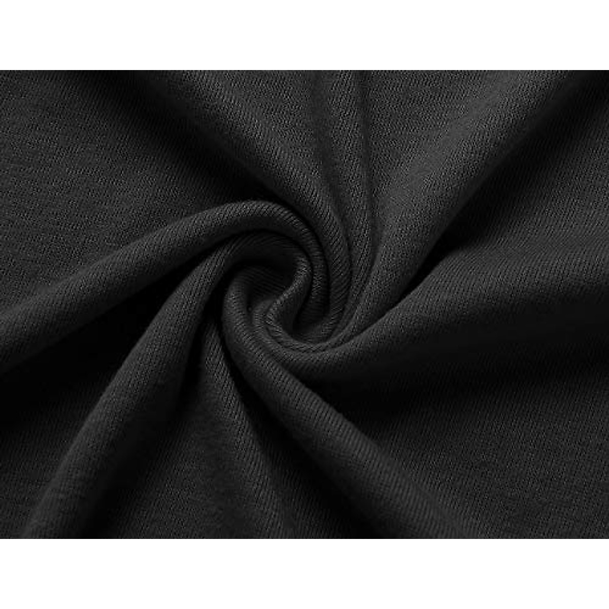 Beauhuty Men Slim Fit Lightweight Long Sleeve Pullover Top Turtleneck T-Shirt (Black,XL)