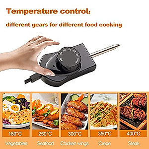 Electric Griddle Extra Large Nonstick - 16 Slices of French Toast at One Time for Breakfast