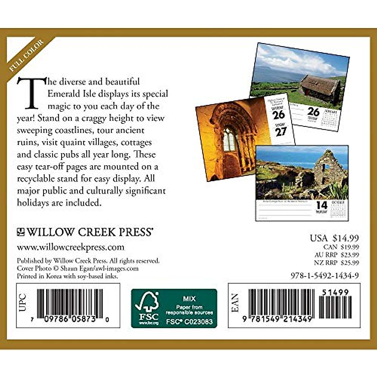 Ireland 2021 Box Calendar