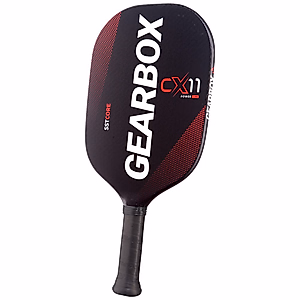 Gearbox CX11Q Power - Red - 7.8oz Pickleball Paddle (Grip 3 5/8")
