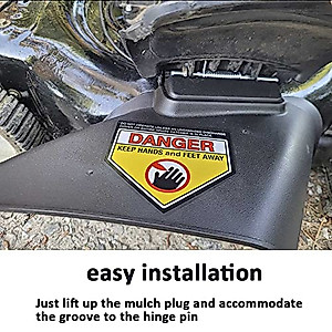 731-07131 Lawn Mower Side Discharge Chute, Compatible with MTD, Cub Cad, Craftsman, Murray Hand-Pushed Lawn Mower, Also for Troy Bilt Mower TB110, TB130, TB200, TB230, TB240, etc, Replaces 731-7131.