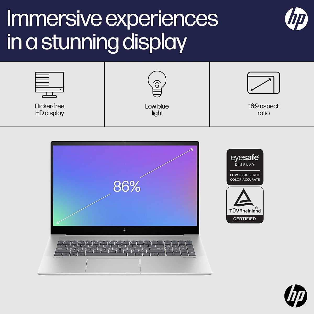 HP Envy 17 17.3" Touchscreen FHD Laptop Computer, 13th Gen Intel 14-Core i7-13700H up to 5.0 GHz, 16GB DDR4 RAM, 512GB PCIe SSD, WiFi 6E, Bluetooth 5.3, Backlit Keyboard, Windows 11 Home
