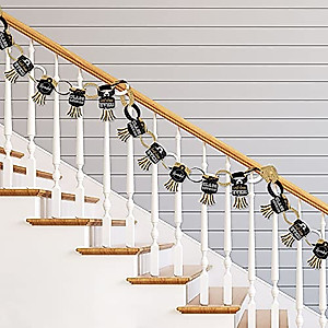 Big Dot of Happiness Reunited - 90 Chain Links and 30 Paper Tassels Decoration Kit - School Class Reunion Party Paper Chains Garland - 21 feet