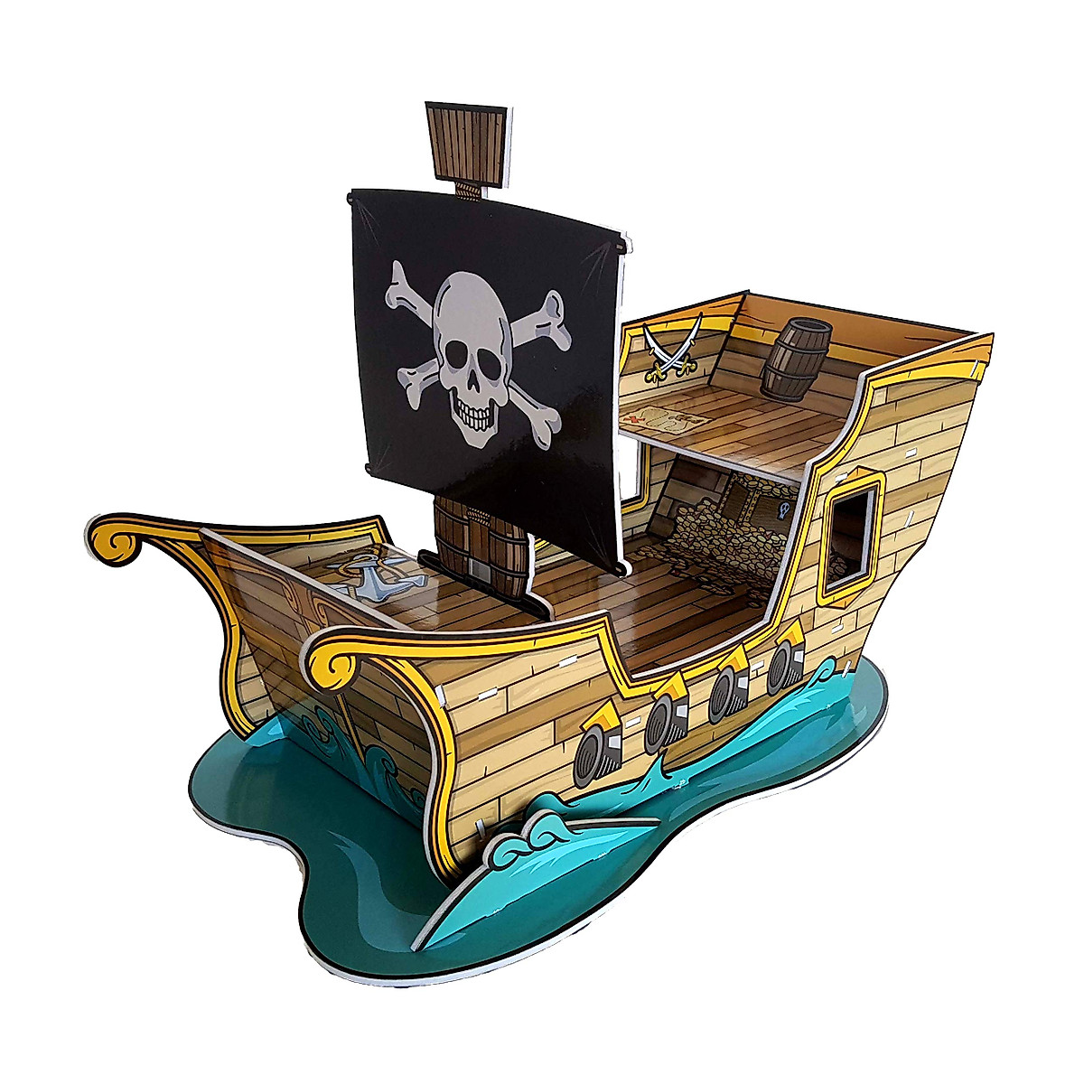 Cupcake Stand for Children's Parties (Jumbo 'Pirate Ship')