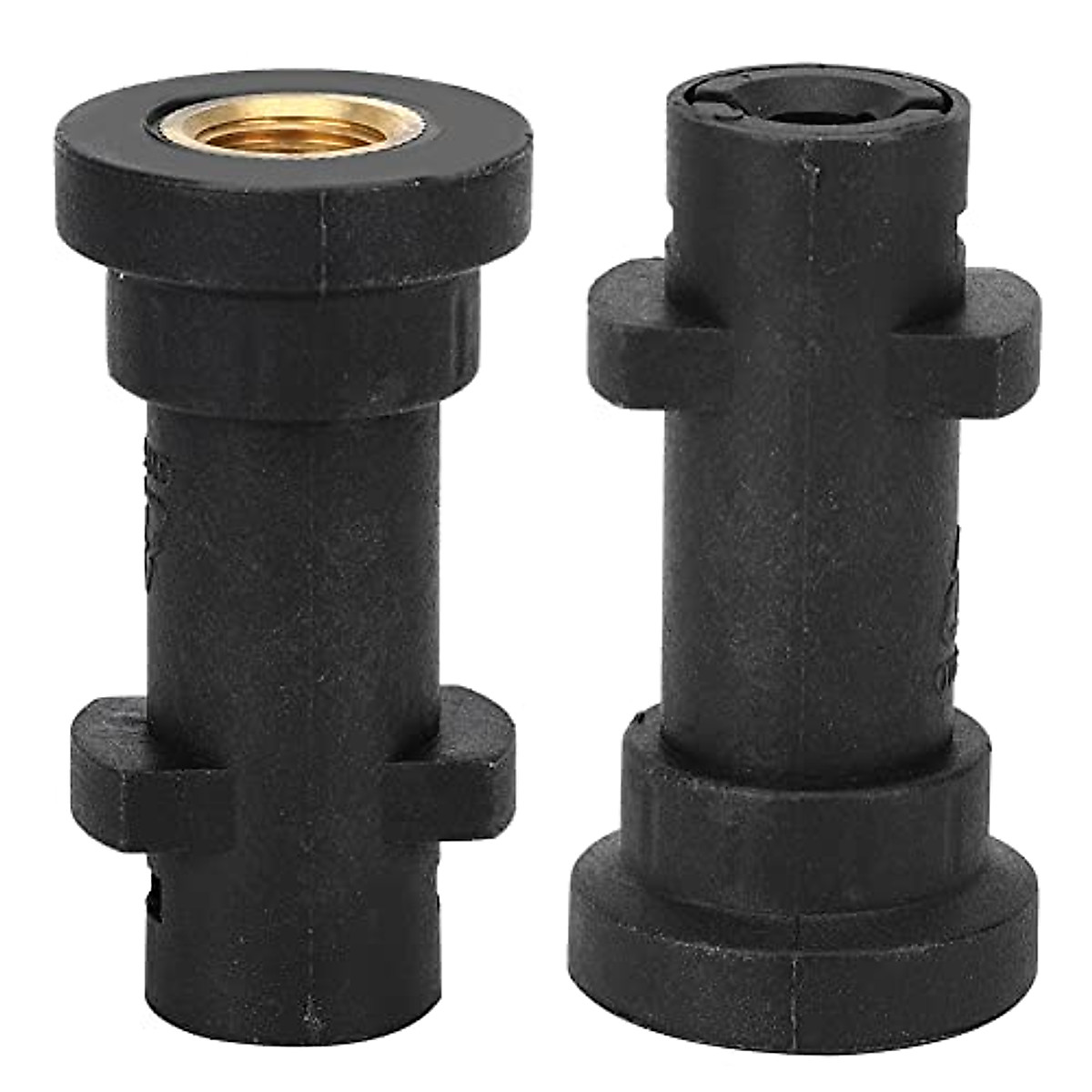 Washer Nozzle, G1/4 Washer Hose Nozzle Adapter Garden Hose Nozzle High Pressure Washing Machine Nozzle Joint Fit for Karcher K2~K7