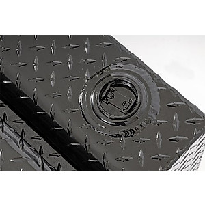 Dee Zee DZ91742XB (92 gallon) Auxiliary Diesel Combo Transfer Tank & Tool Box - Black Aluminum