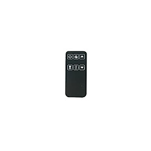 Generic Replacement Remote Control for Twin Star Dura Flame DuraFlame 201F300GRA 201F300GRA-C202 Electric Infrared Fireplace Insert Space Heater