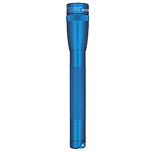 Maglite SP2P11H LED 2 Cell AA PRO Flashlight with Batteries and Holster Sleeve, Blue